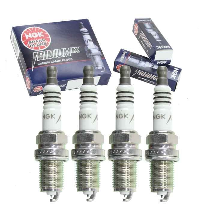 4 pc NGK Iridium IX 2668 (BKR8EIX) Spark Plugs for 1007 3159 3282 3308 ...